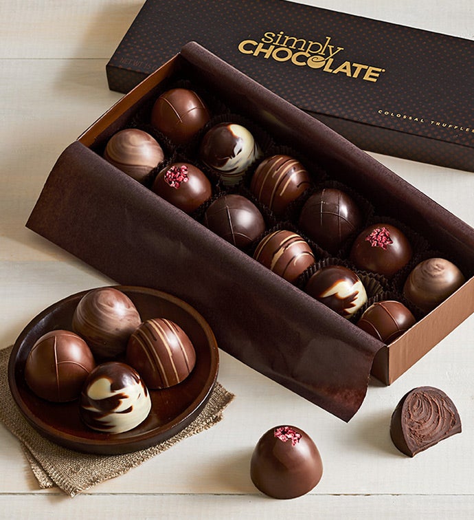 Chocolate Truffles Delivery | Truffle Gift Boxes | Simply Chocolate