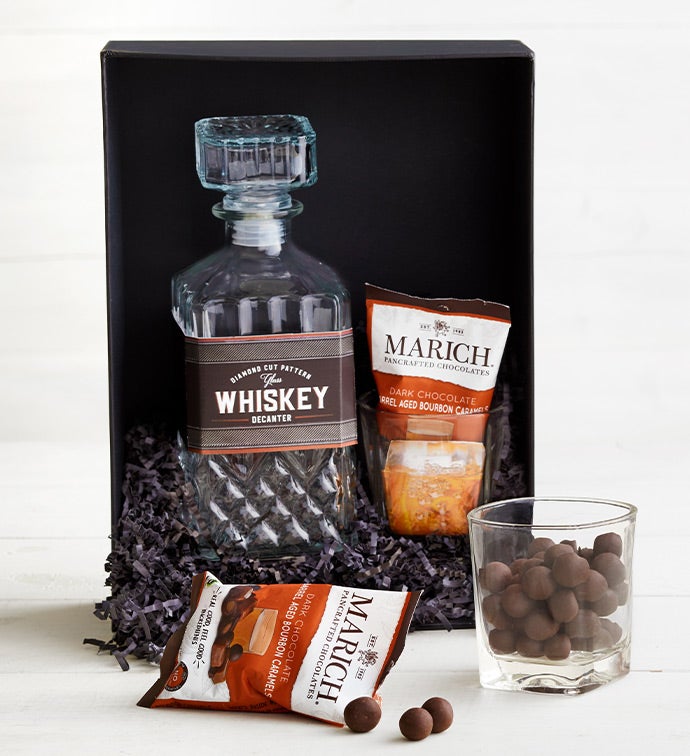Simply Chocolate Deluxe Whiskey and Chocolate Gift | SimpyChocolate.com ...